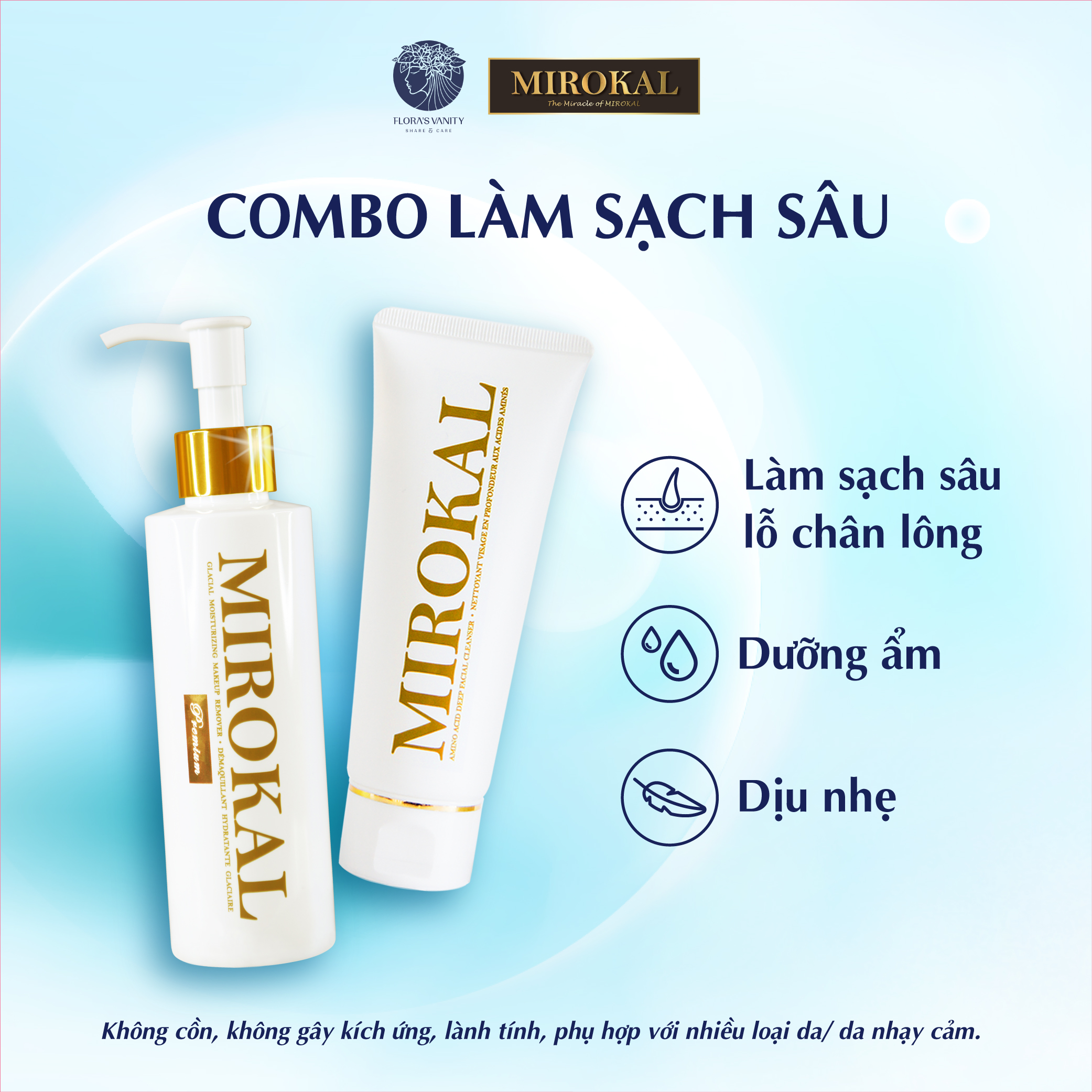 [MIROKAL] SKIN CLEANSING SET - Flora’s Vanity